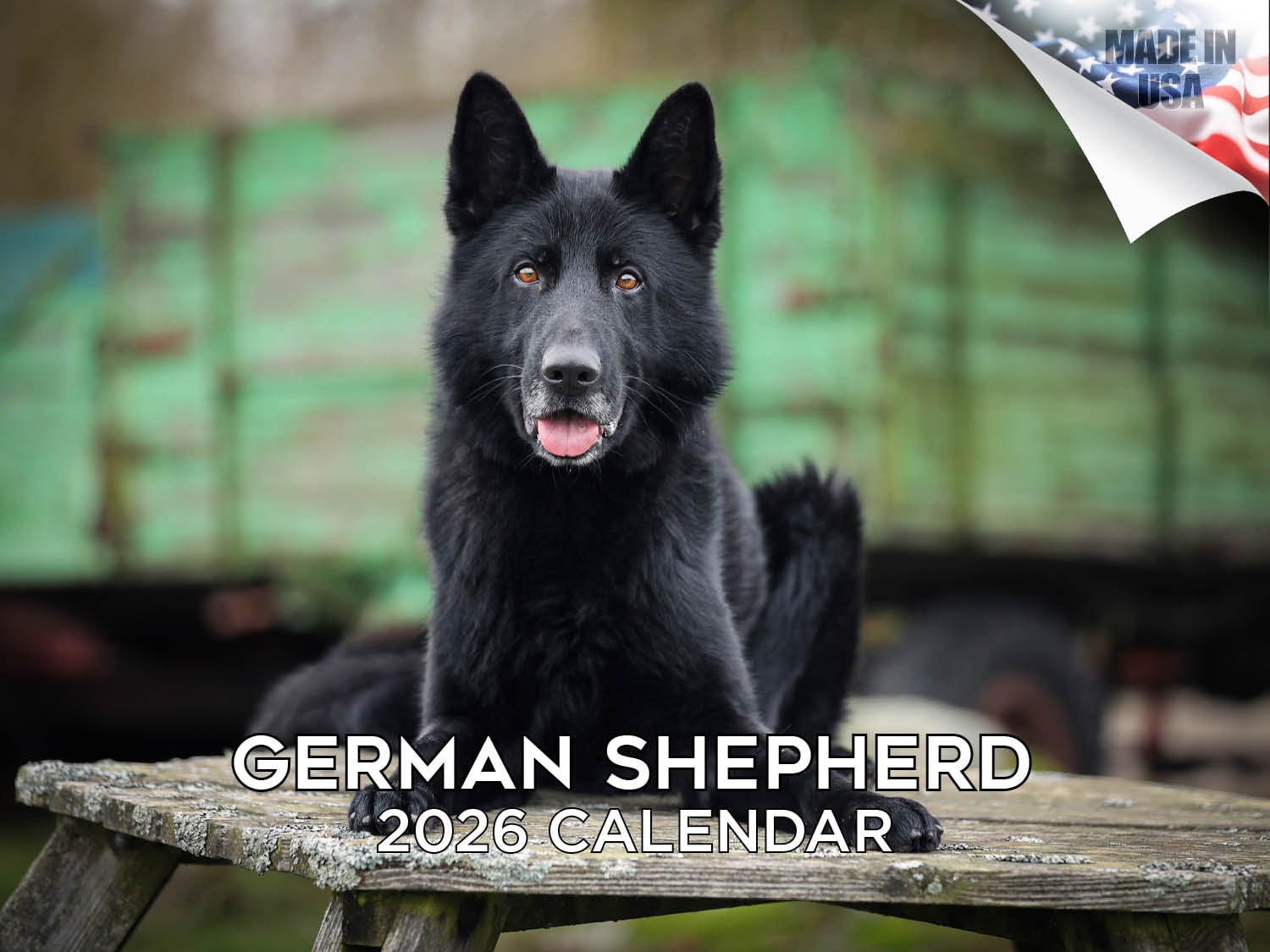 2025 2026 German Shepherd Calendar - Dog Breed Monthly Wall Calendar ...
