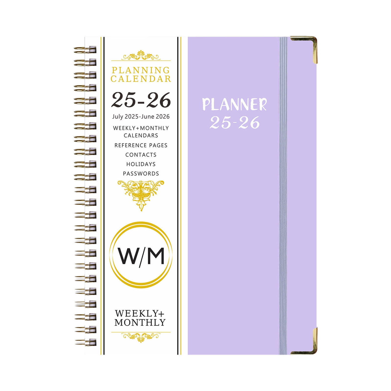 2025-2026 Planner Book,Daily Planner 2025-2026,Weekly & Monthly Planner ...
