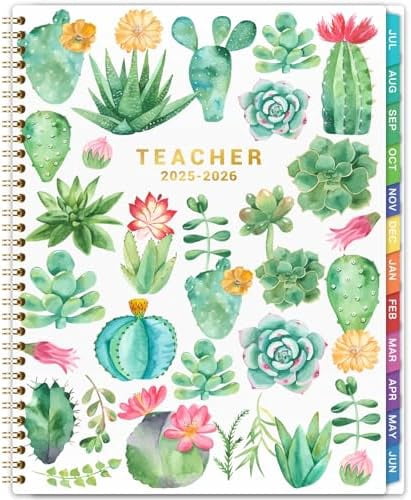 2025-2026 Teacher Planner - Teacher Lesson Planner 2025-2026, July 2025 ...