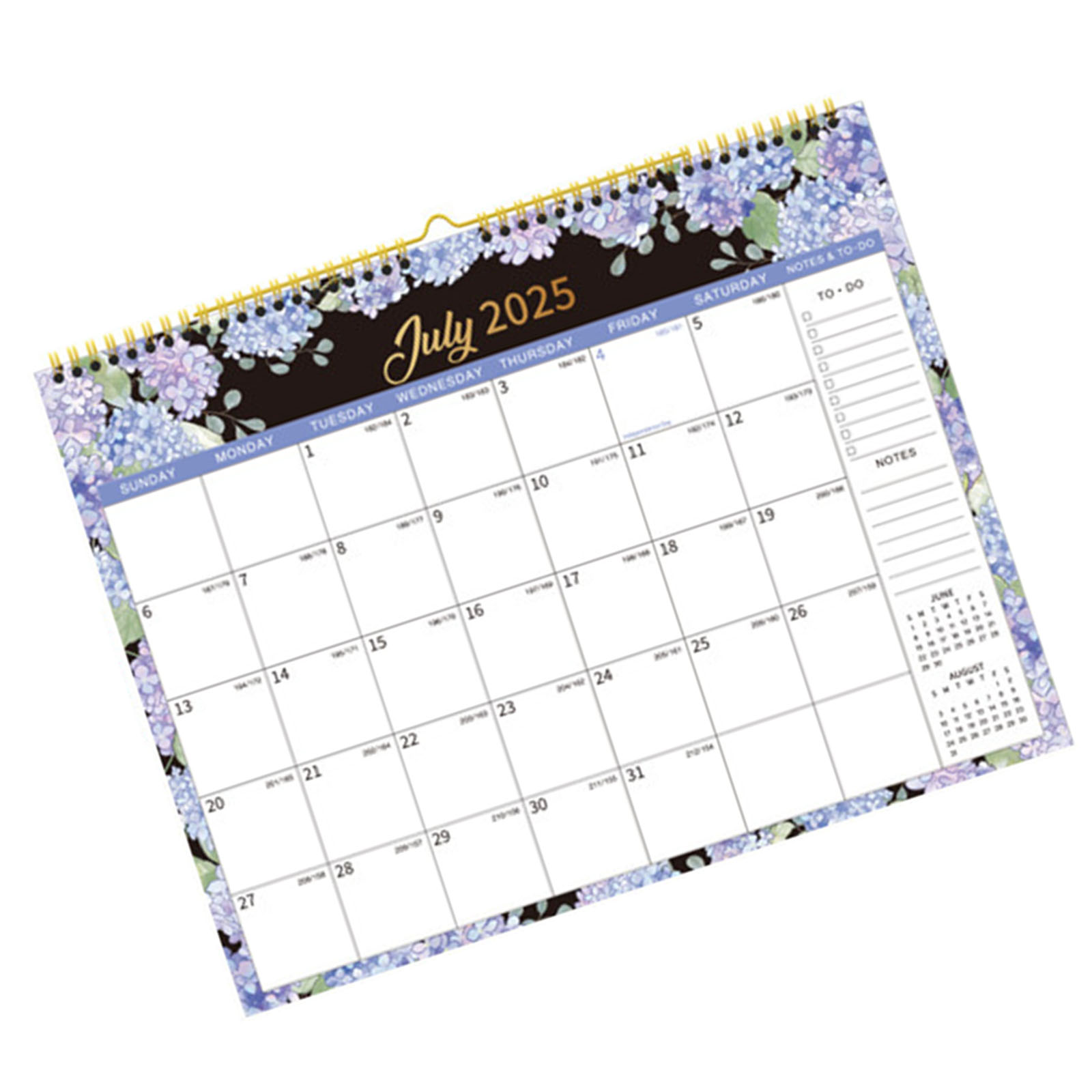 2025-2026 Wall Calendar Runs from 07/2025 to 12/2026 Wall Monthly ...