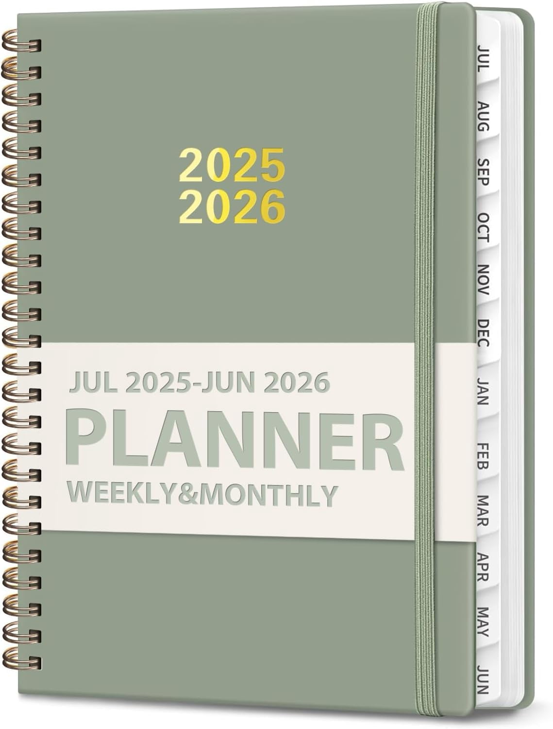 2025-2026, Weekly and Monthly Calendar Academic Planner (July 2025 ...