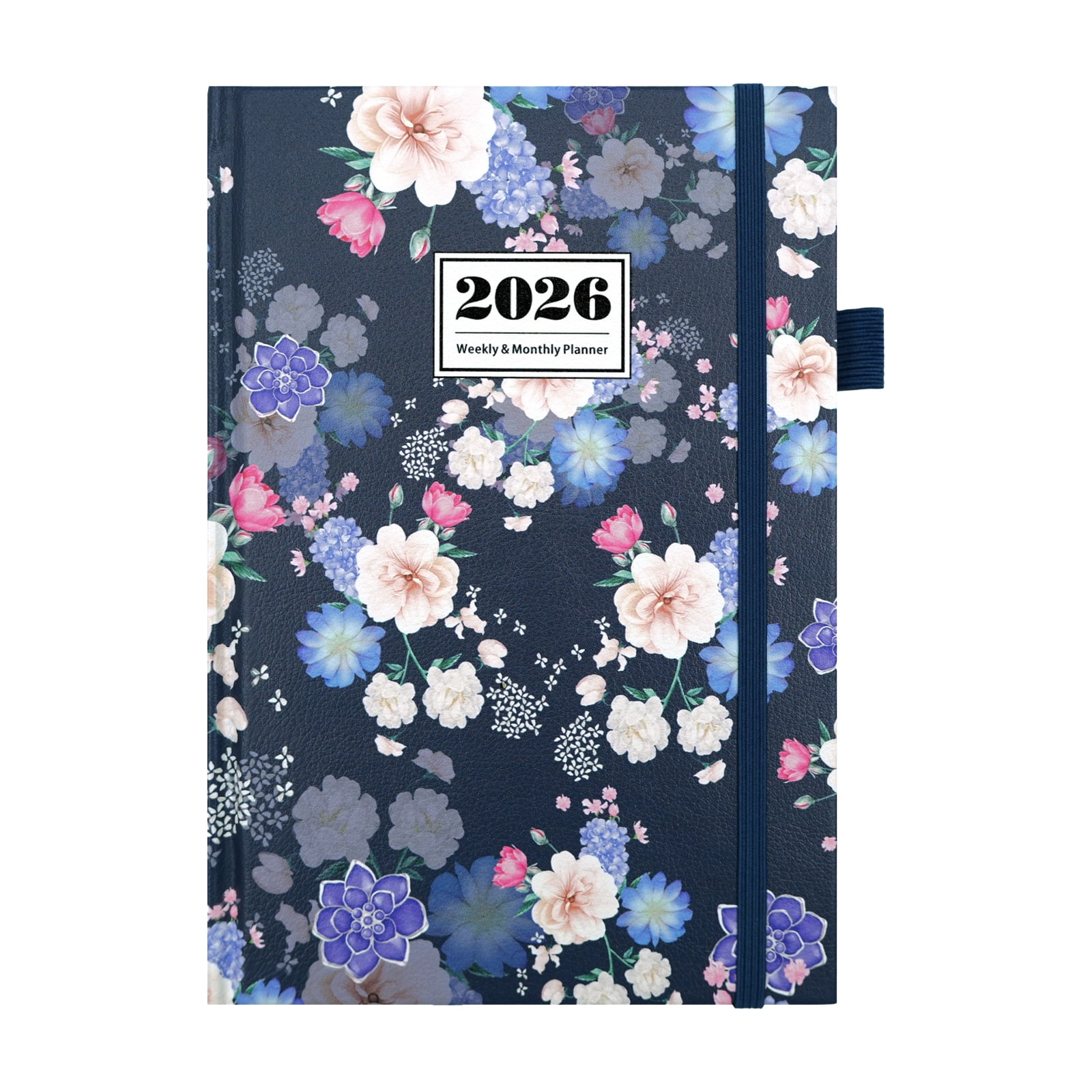 2025-2026 Weekly & Monthly Planner Premium Hardcover with Elegant ...