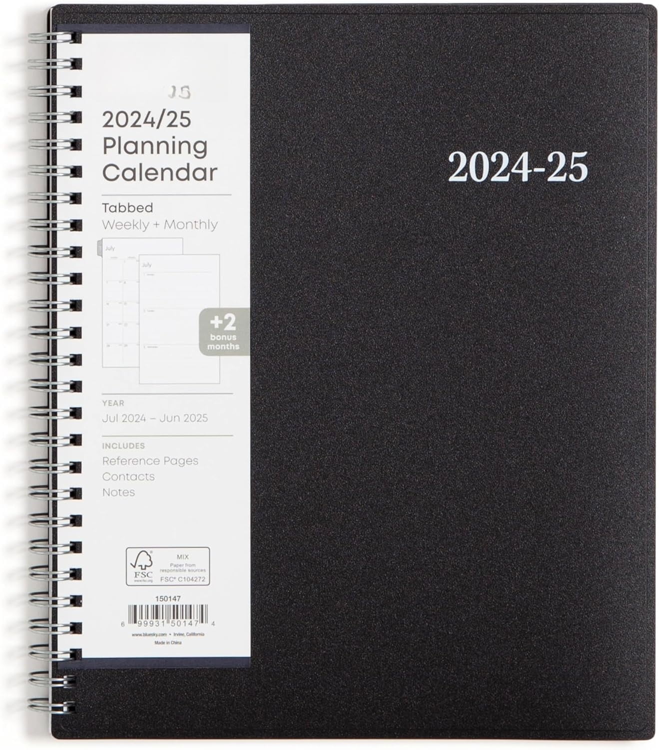 2025-2026 Weekly and Monthly Academic Year Planner Calendar, July ...