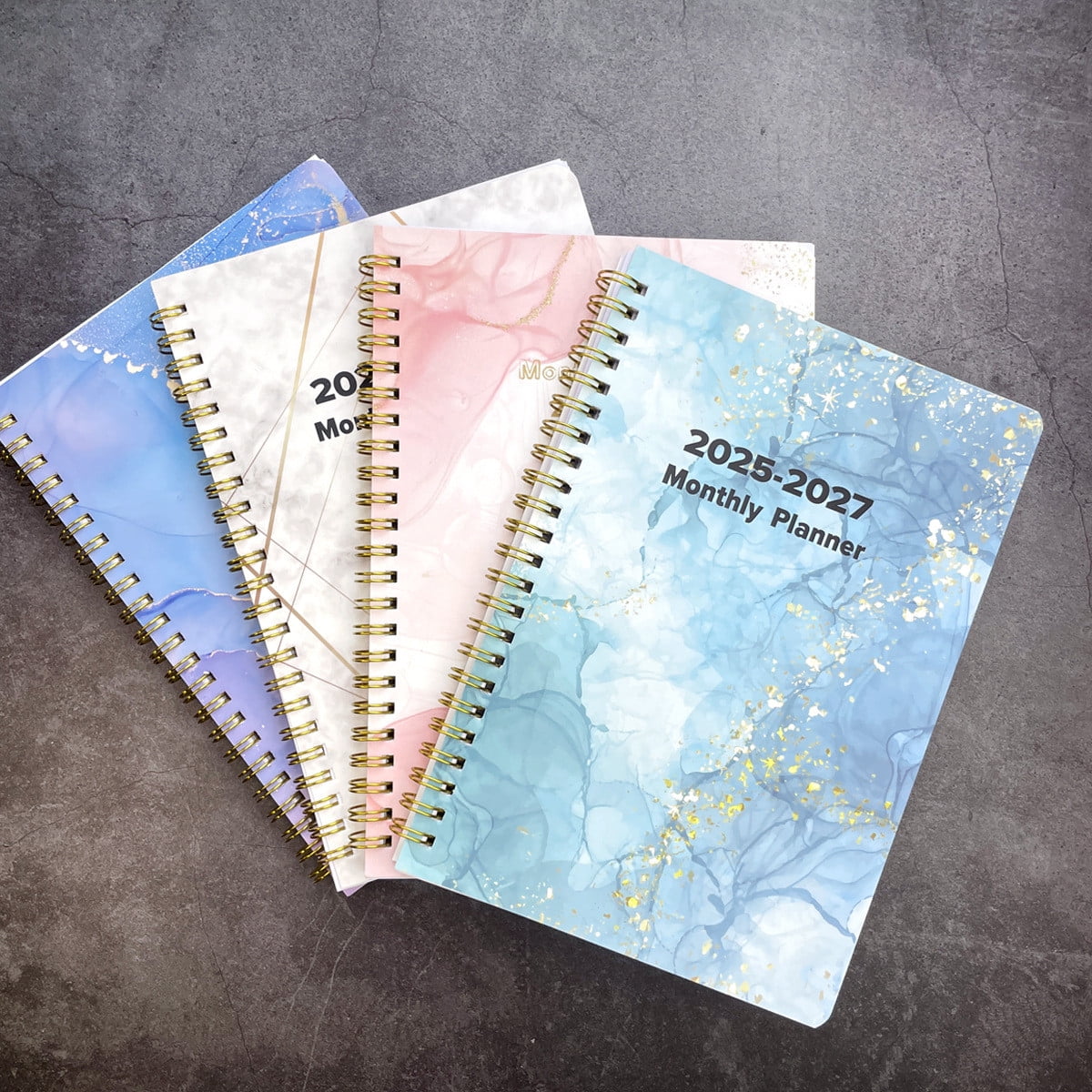 2025-2027 Monthly Plan Notebook, Office Workers and Family-Friendly ...