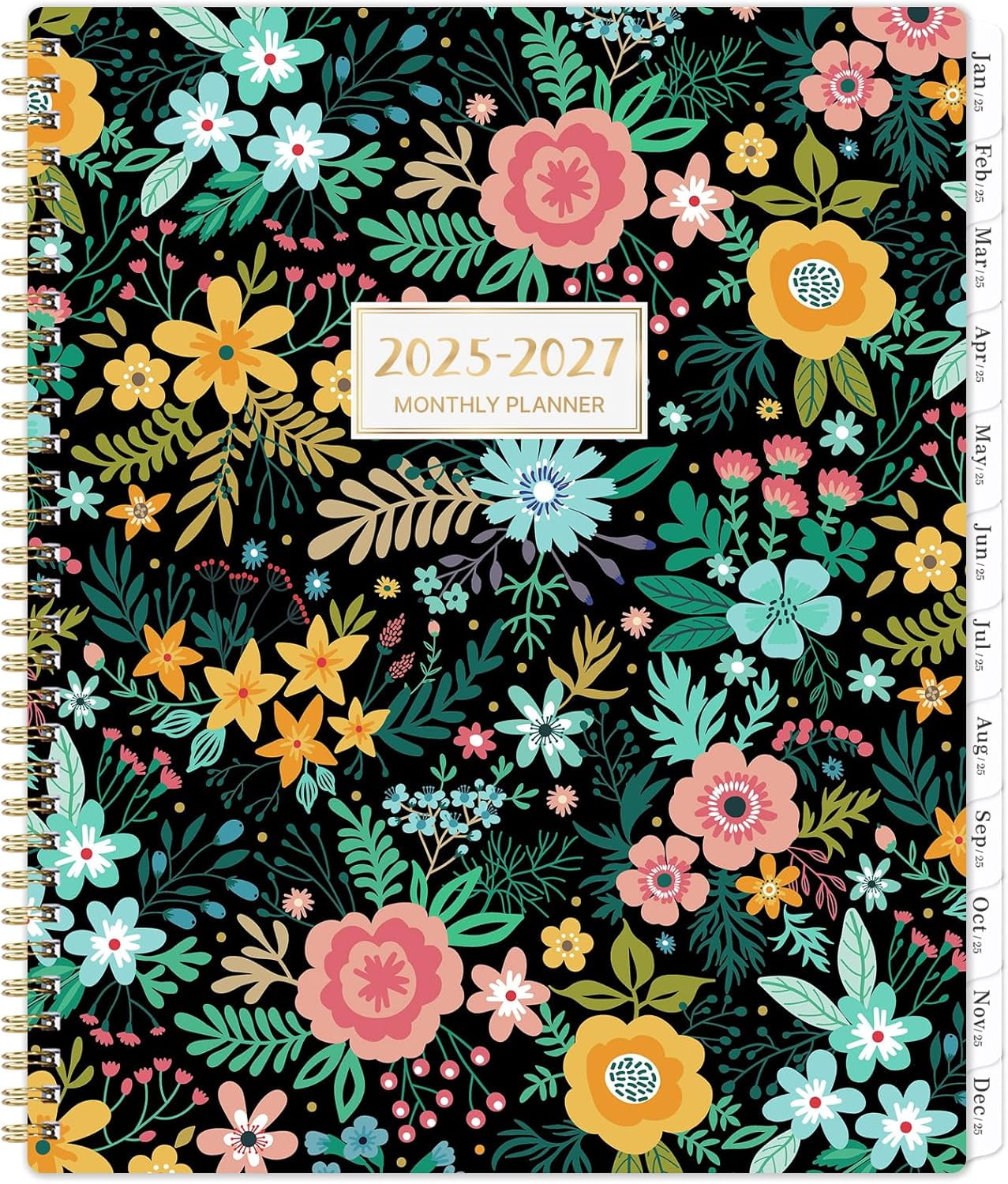 2025-2027 Monthly Planner/Calendar - 3 Year Monthly Planner 2025-2027 ...