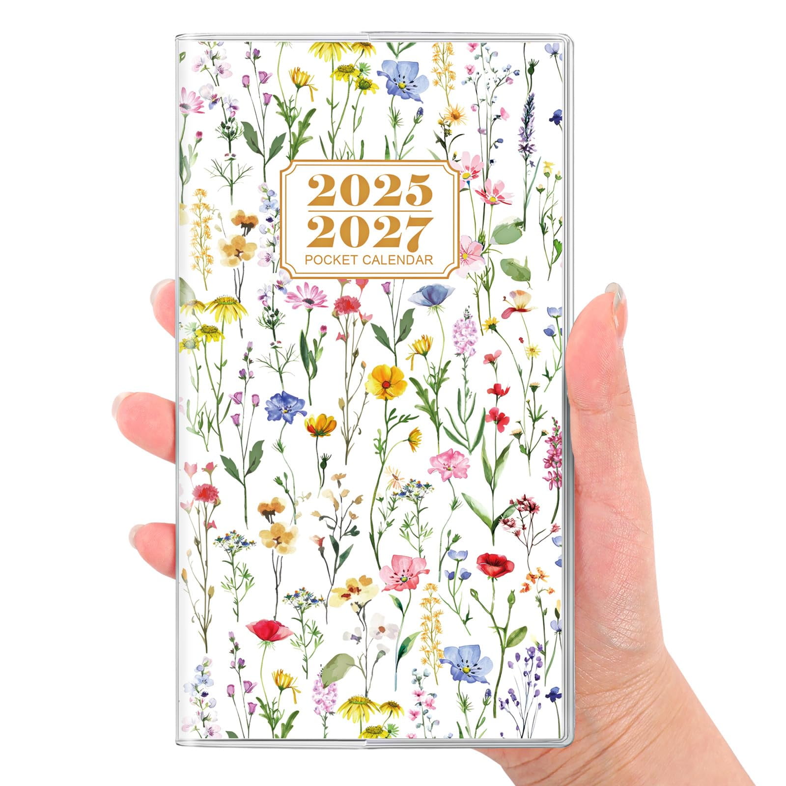 2025-2027 Pocket Planner, 30 Month Monthly Calendar from Jul 2025 to ...