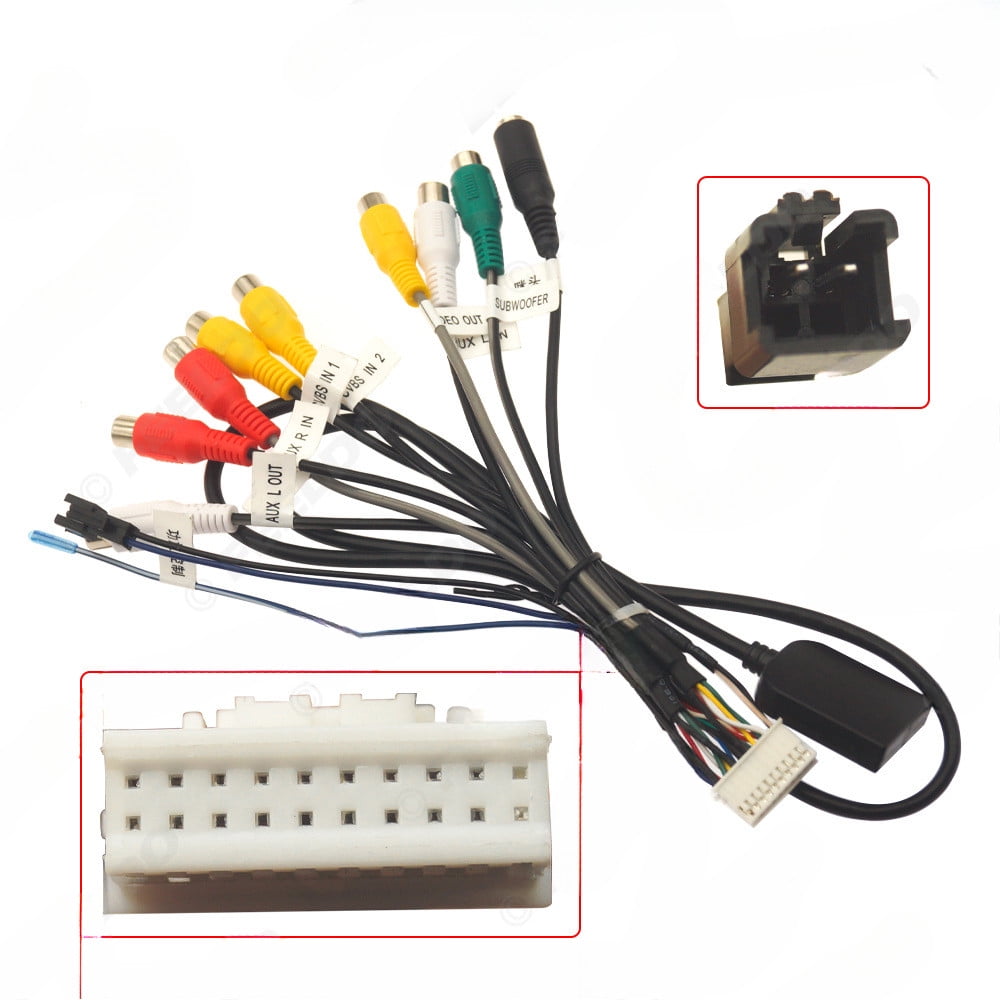 2025-21 palm android navigation 20pin rca av output cable with 4g sim ...