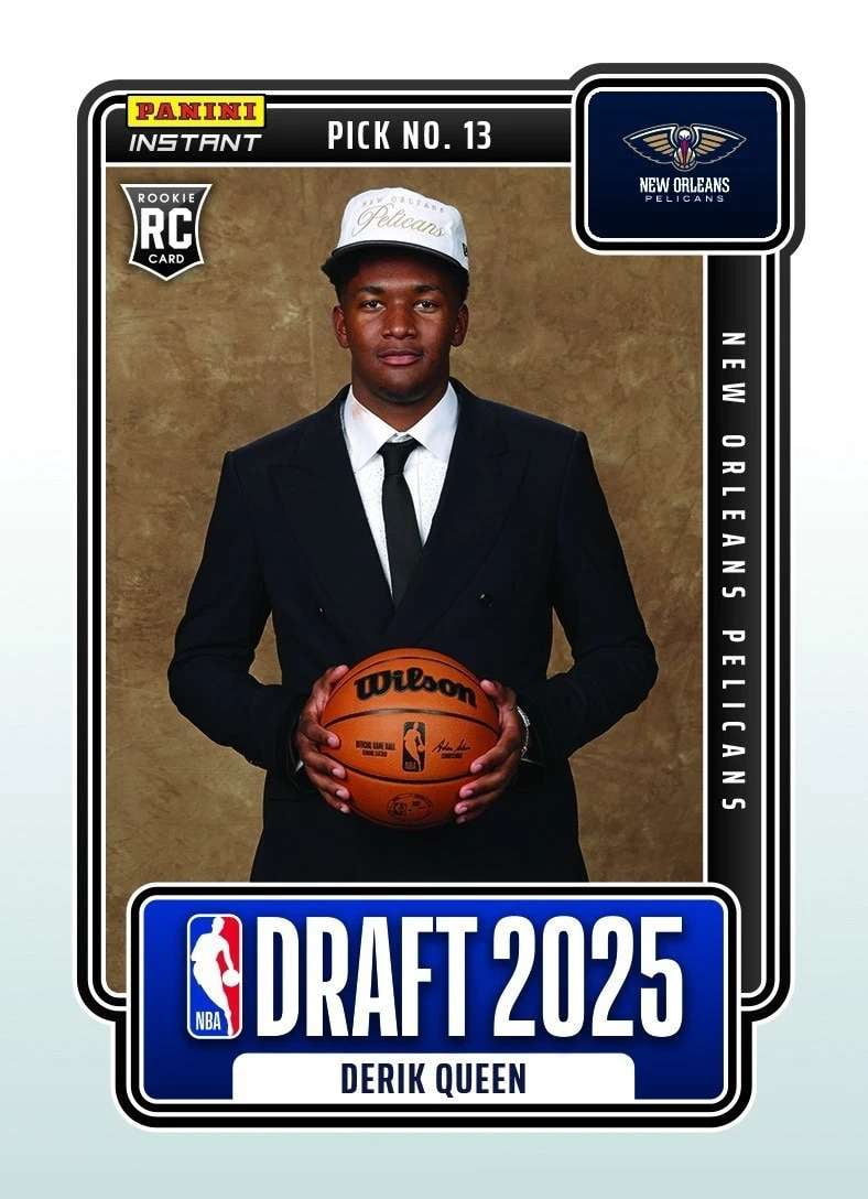 2025-26 Instant Draft Night Basketball Derik Queen NBADN-13 [Rookie ...