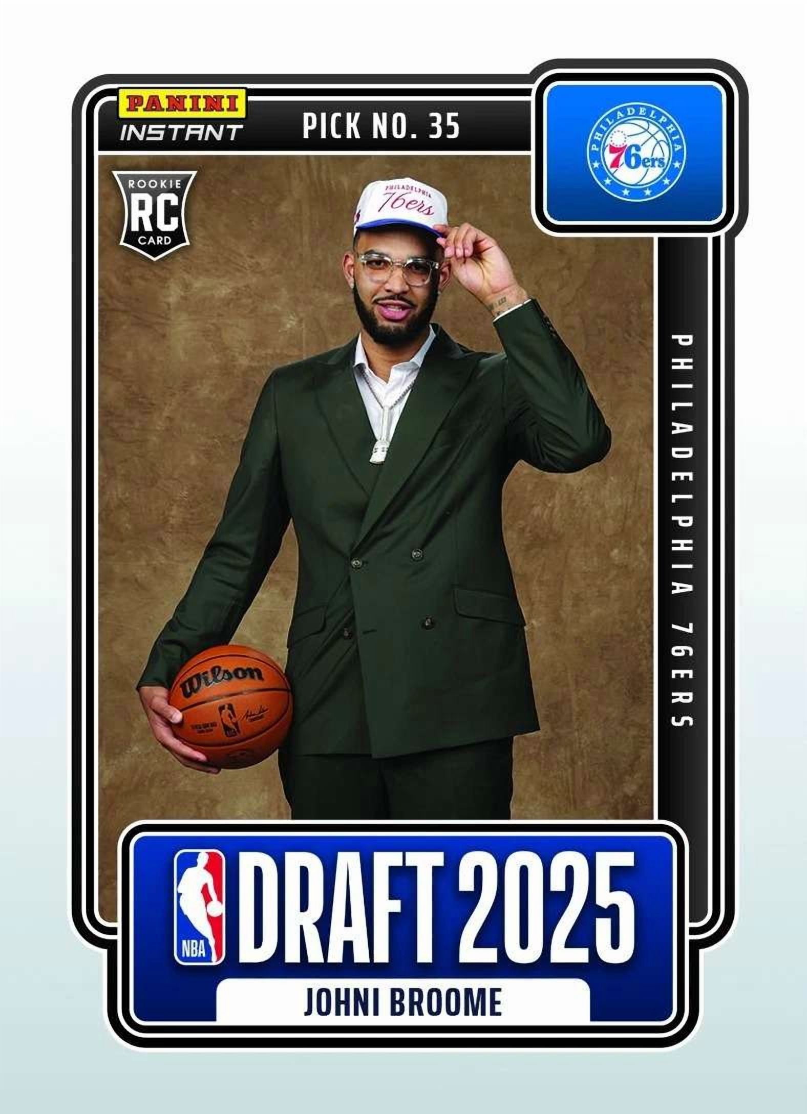 2025-26 Instant Draft Night Basketball Johni Broome NBADN-29 [Rookie ...