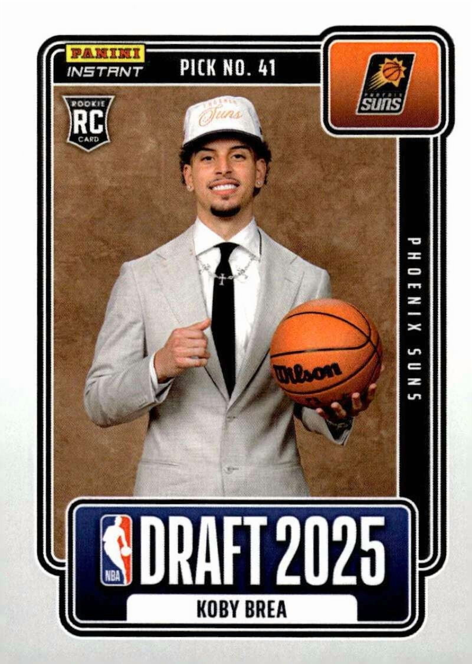 2025-26 Instant Draft Night Basketball Koby Brea NBADN-32 [Rookie ...