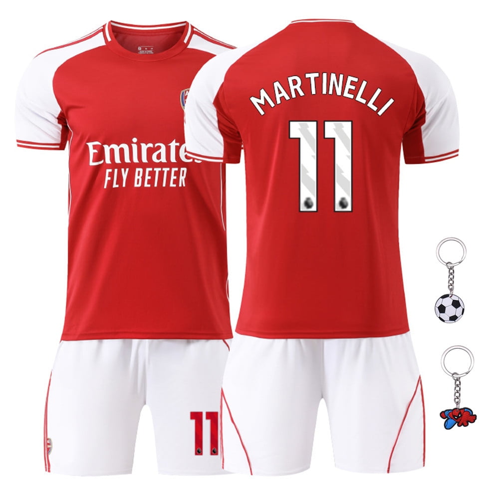 2025-26 Kids Soccer Jersey Set Breathable Polyester Boys Football ...