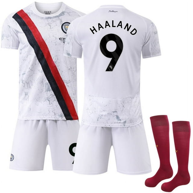 2025-26 New Sport Set 17 De Bruyne Club Football Clothes No. 9 Haaland ...