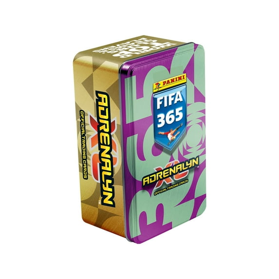 2025-26 Panini Adrenalyn XL FIFA 365 Cards - Purple & Green Mega Tin ...