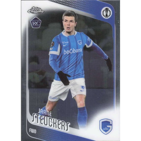 2025-26 TOPPS CHROME UEFA CLUB COMPETITIONS #126 JARNE STEUCKERS RC KRC ...