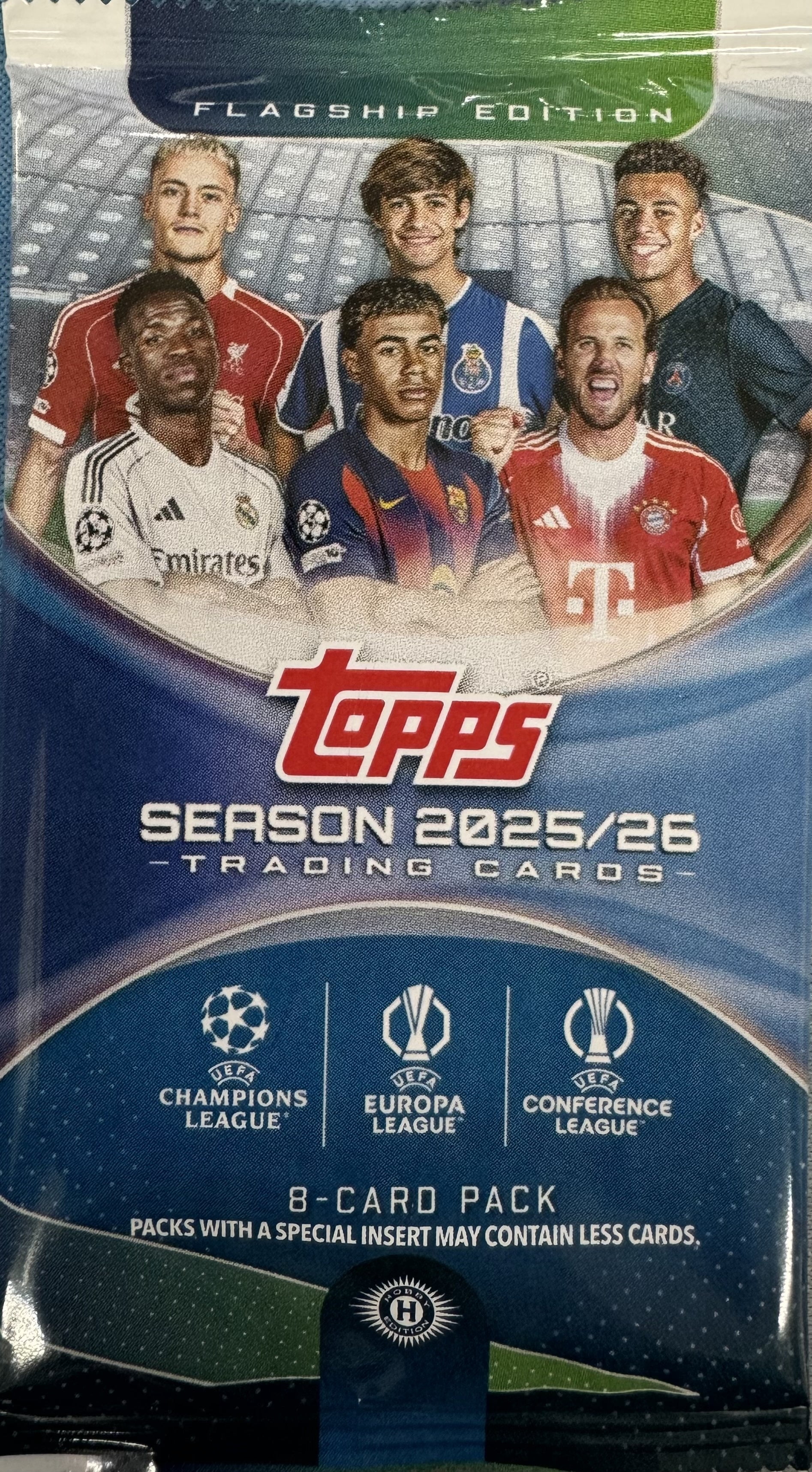 2025/26 Topps UEFA Club Competitions Soccer Hobby Pack - Walmart.com