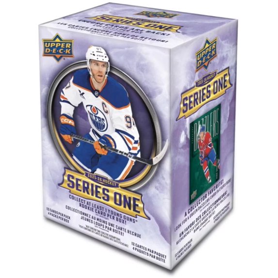 Upper Deck 2025-26 Series 1 Hockey Blaster Box - Walmart.com