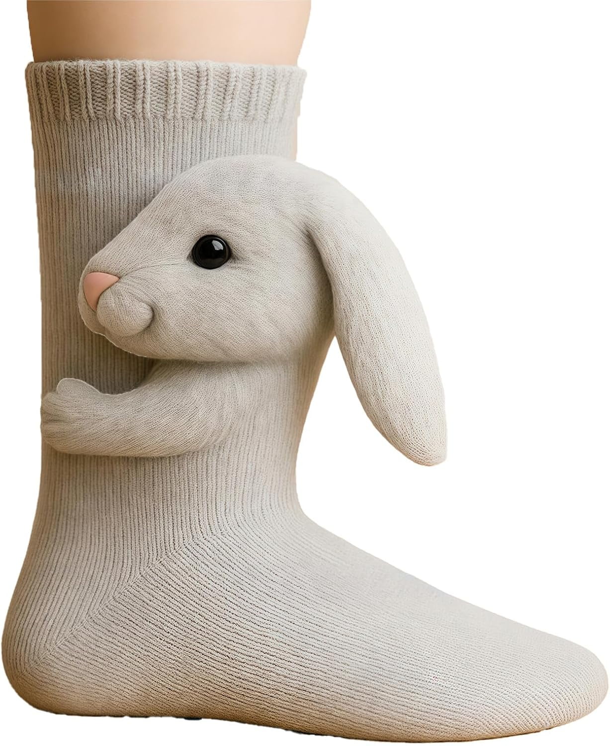 2025 3D Knit Animal Socks, Handmade Animal Christmas Sock, Winter Warm ...