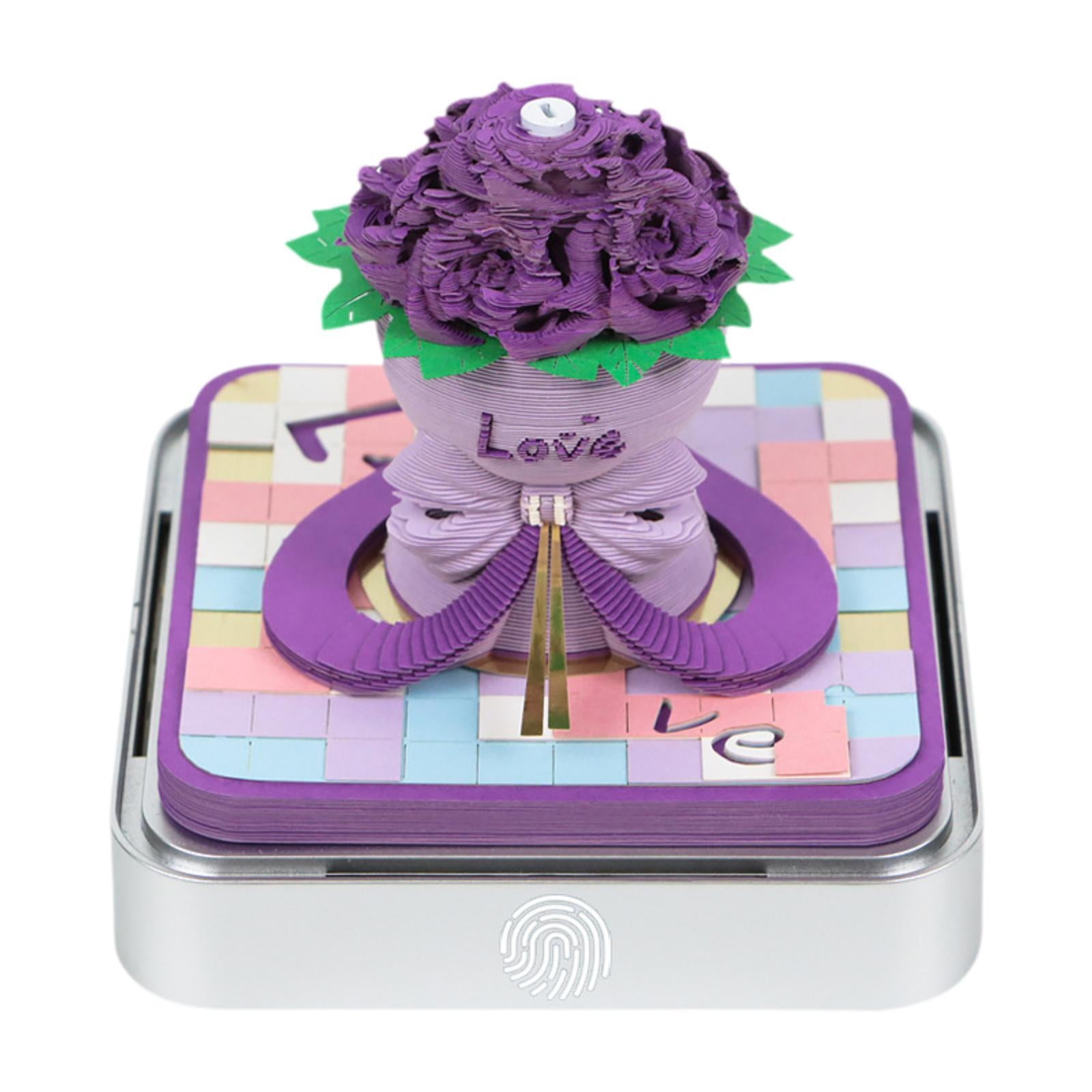 2025 3D Memo Pad Calendar DIY Paper Carving Art Craft Unique 3D Paper ...