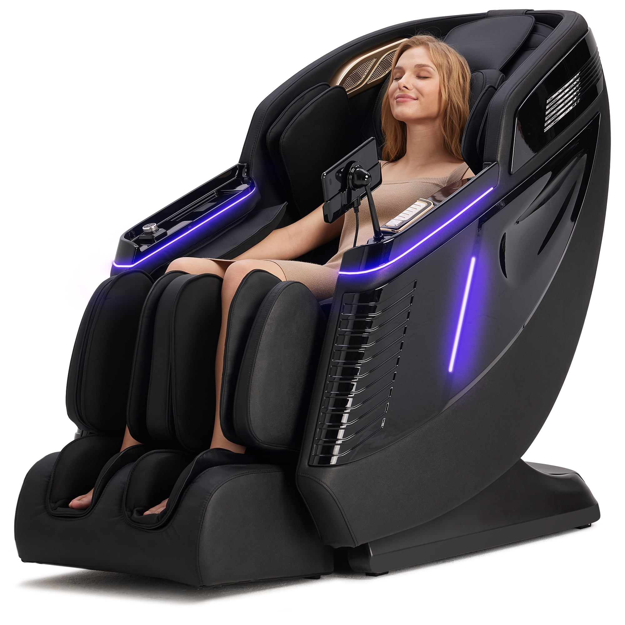 2025 3D SL- Track Zero Gravity Full-Body Massager Chair: AI Voice ...
