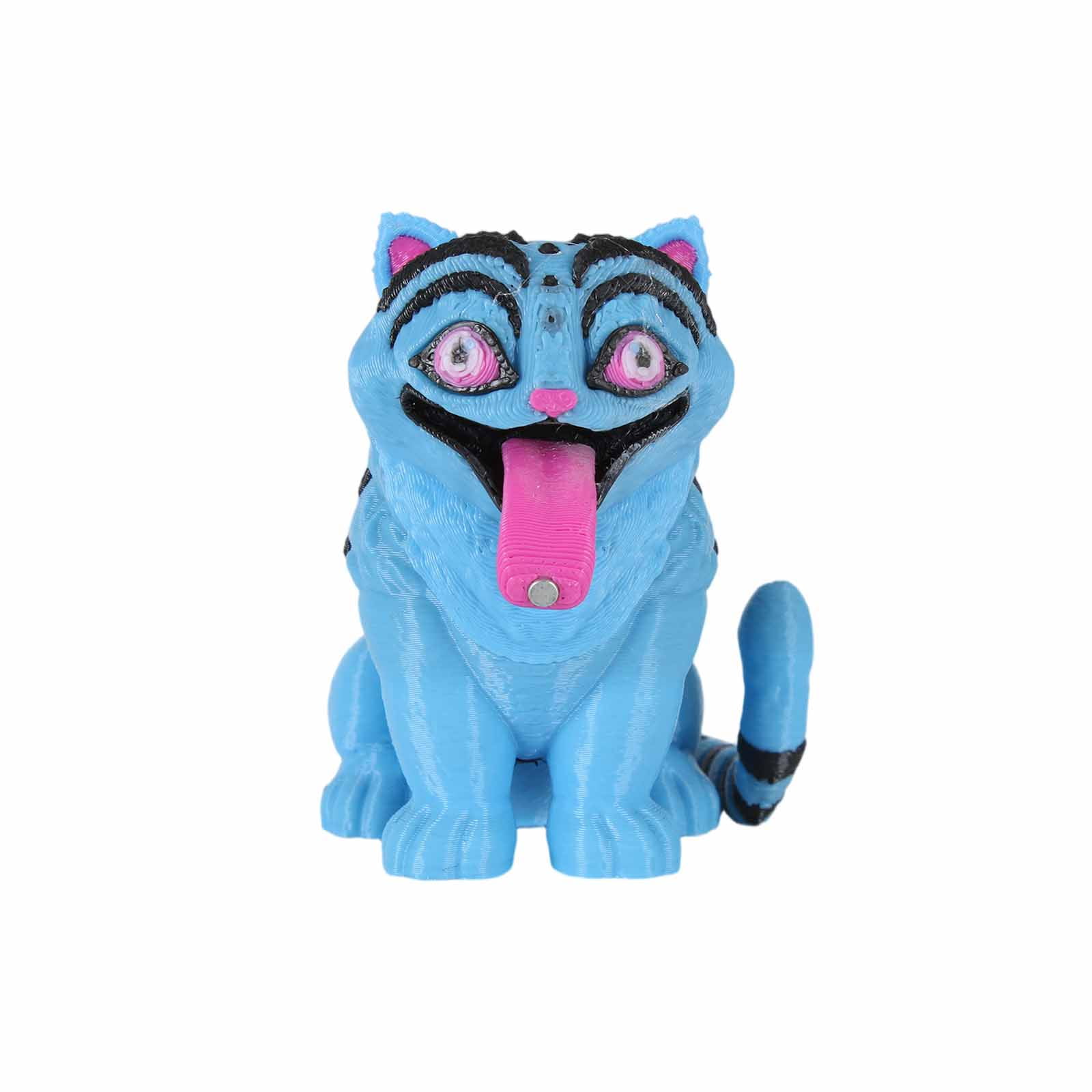 2025 4.3 Inch Derpy Tiger Action Figure Toy, Kpop Demon Hunters 2025 ...