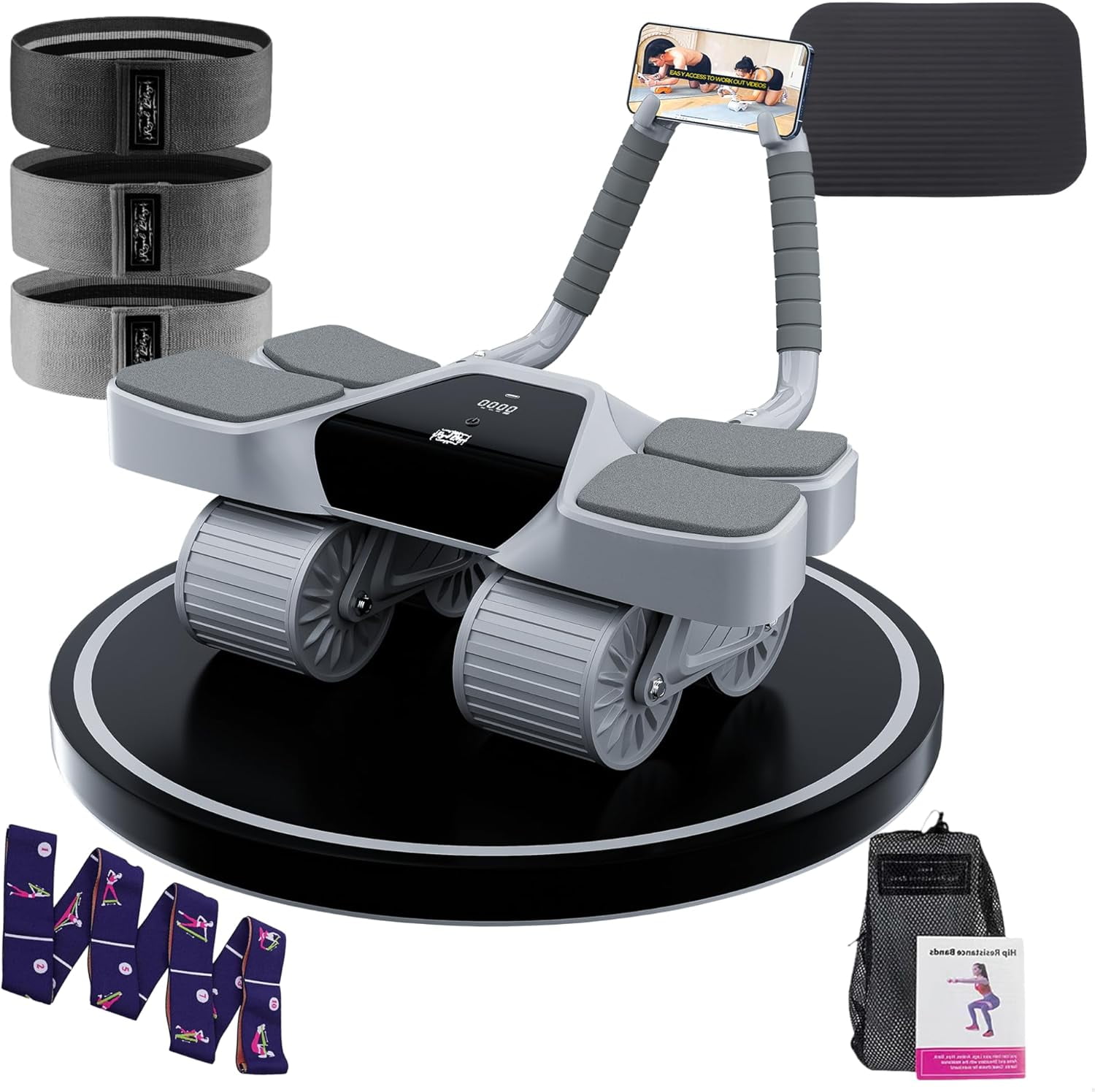 2025 4-Wheel Roller with Elbow Support : Upgraded High-Performance ...