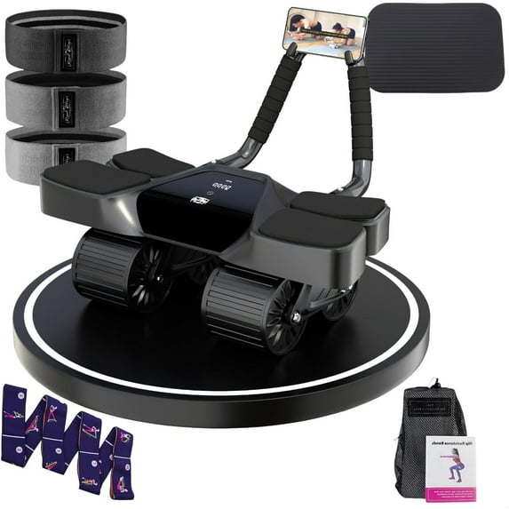 2025 4-Wheel Roller with Elbow Support : Upgraded High-Performance ...