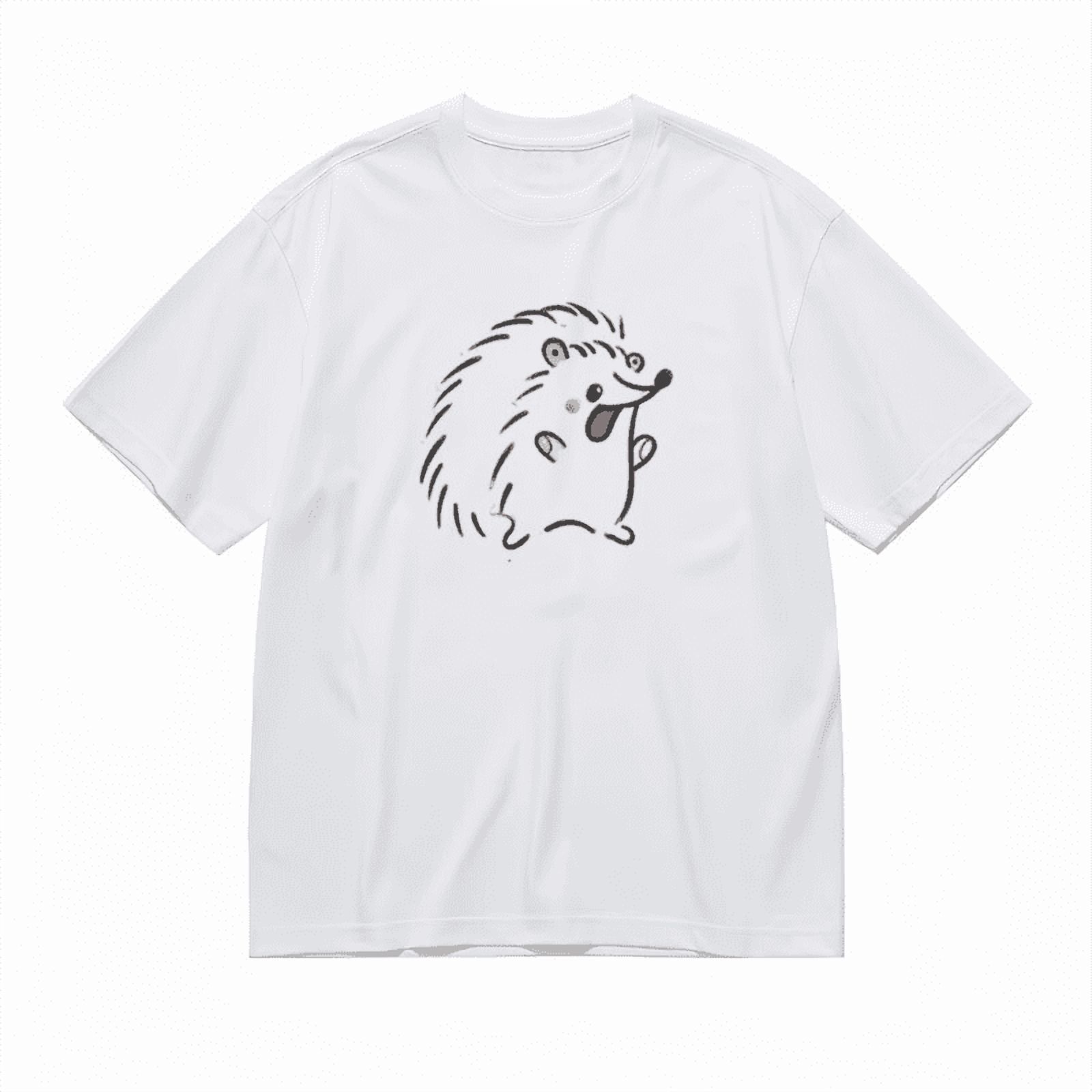 2025.9.9 Original Women'sTrend Classic T-Shirt Cute Spiky Creature ...