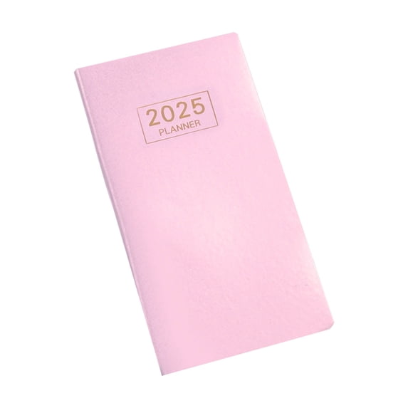 2025 A6 Schedule Planner Book, Laser Starry Leather Weekly Notebook ...