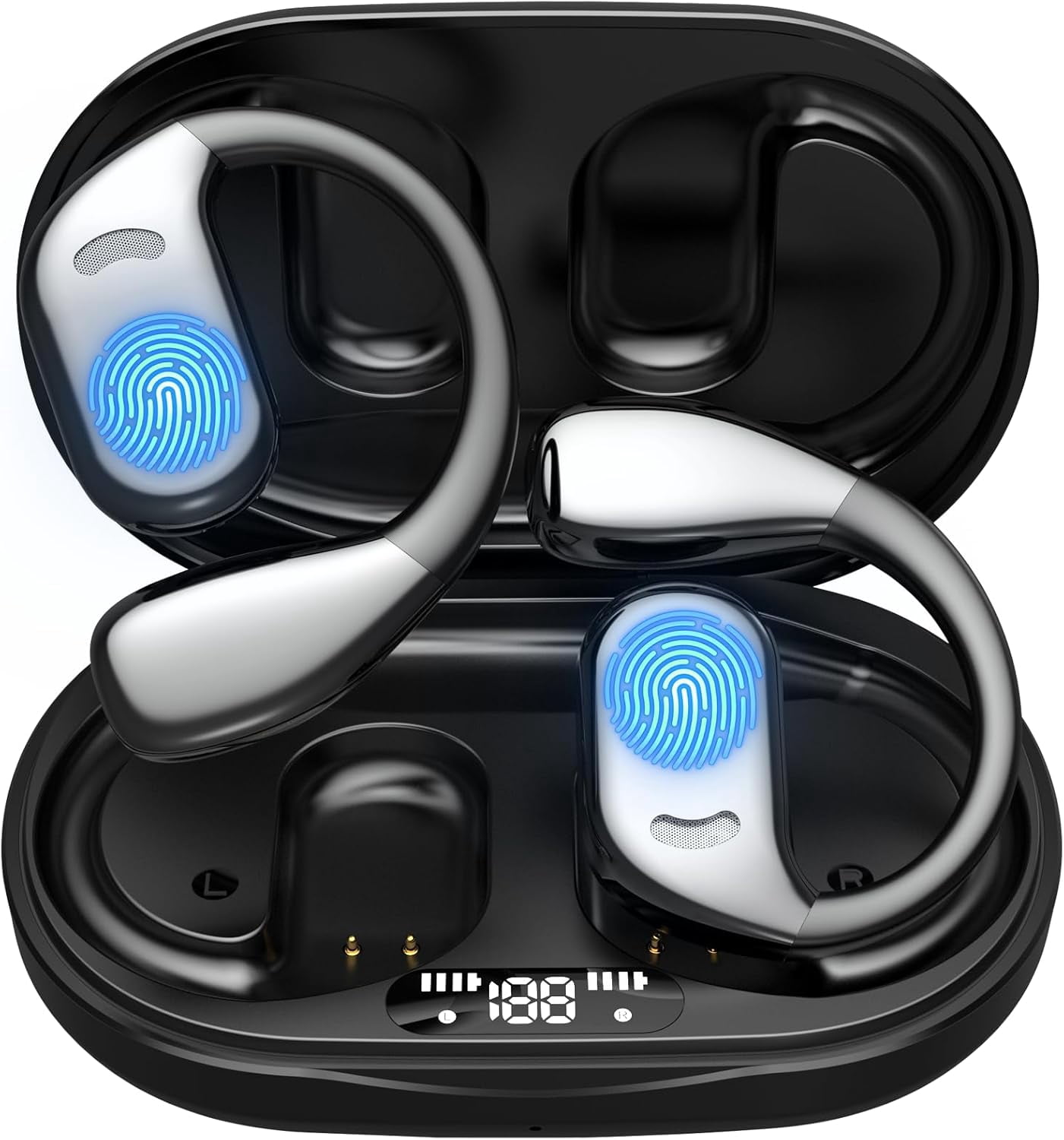 2025 AI Language Translator Earbuds Real Time OWS 3-in-1 Translation ...