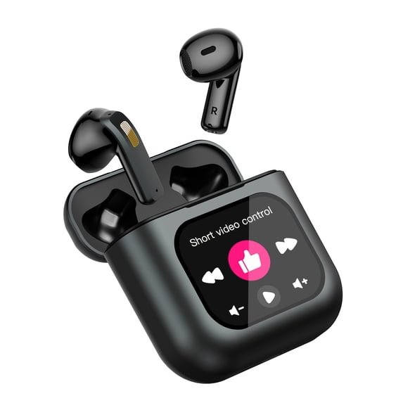 2025 ANC Wireless Earbuds | Screen Display | TWS Noise Cancelling ...