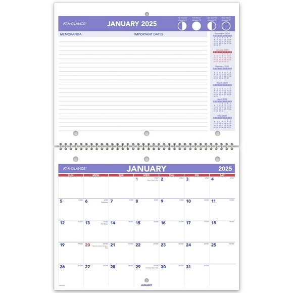 Desk Calendar 8x11