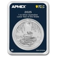 2025 AUS 1 oz Silver Lunar Snake BU SIII (MD® Premier+PCGS) - Walmart.com