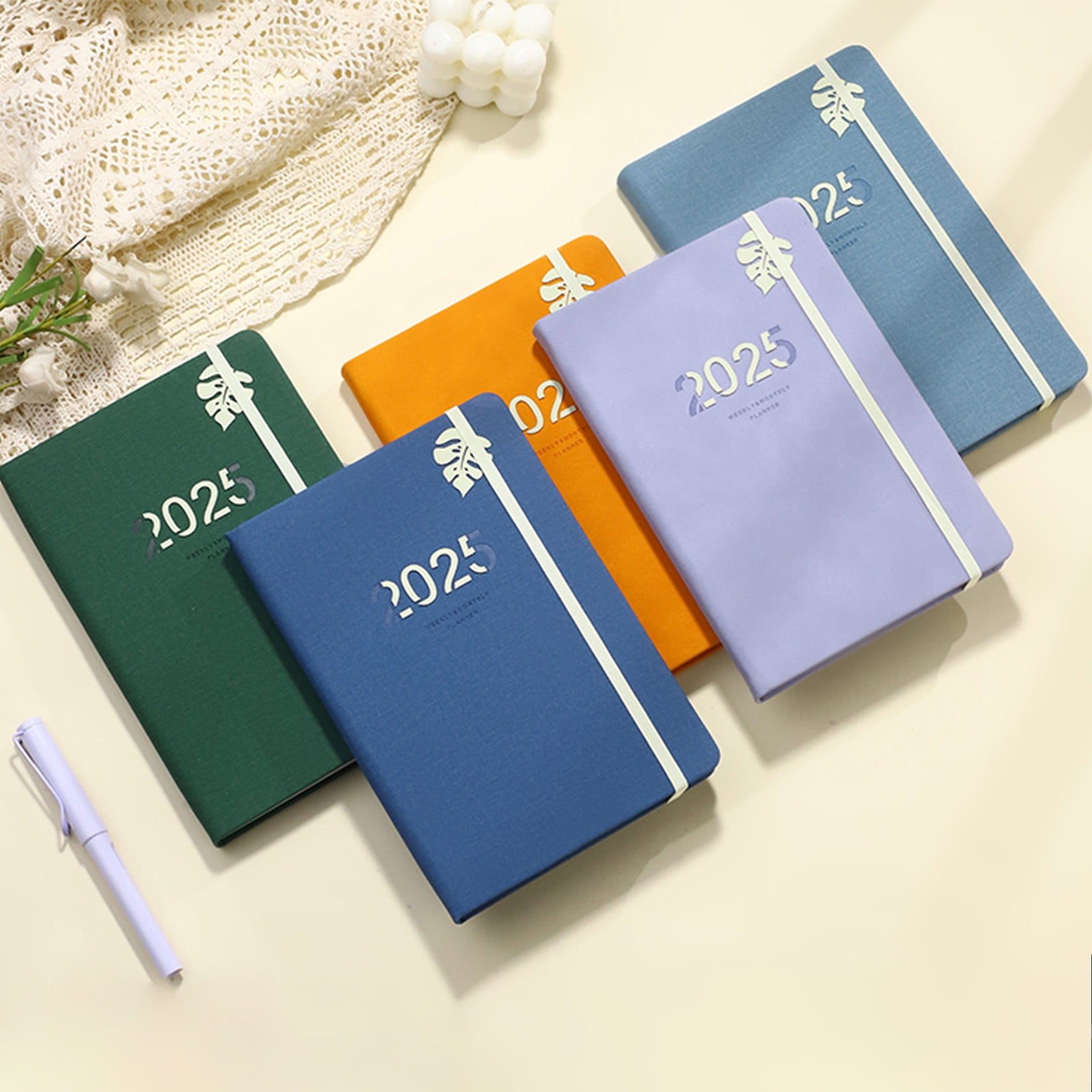 2025 Academic Weekly Planner,Student Schedule Notebook,Durable Spiral ...