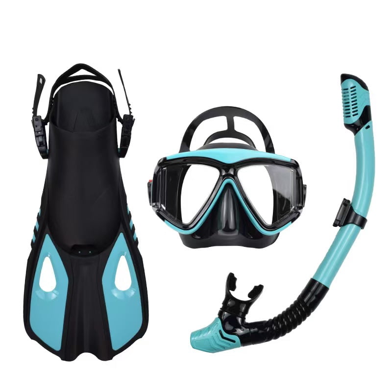 2025 Adult Snorkel Kit – 180° Panoramic View Mask + Dry Top Snorkel ...