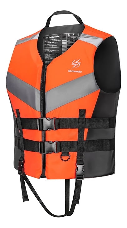 2025 Adult Waterproof Life Jacket – High Buoyancy Safety Vest for ...