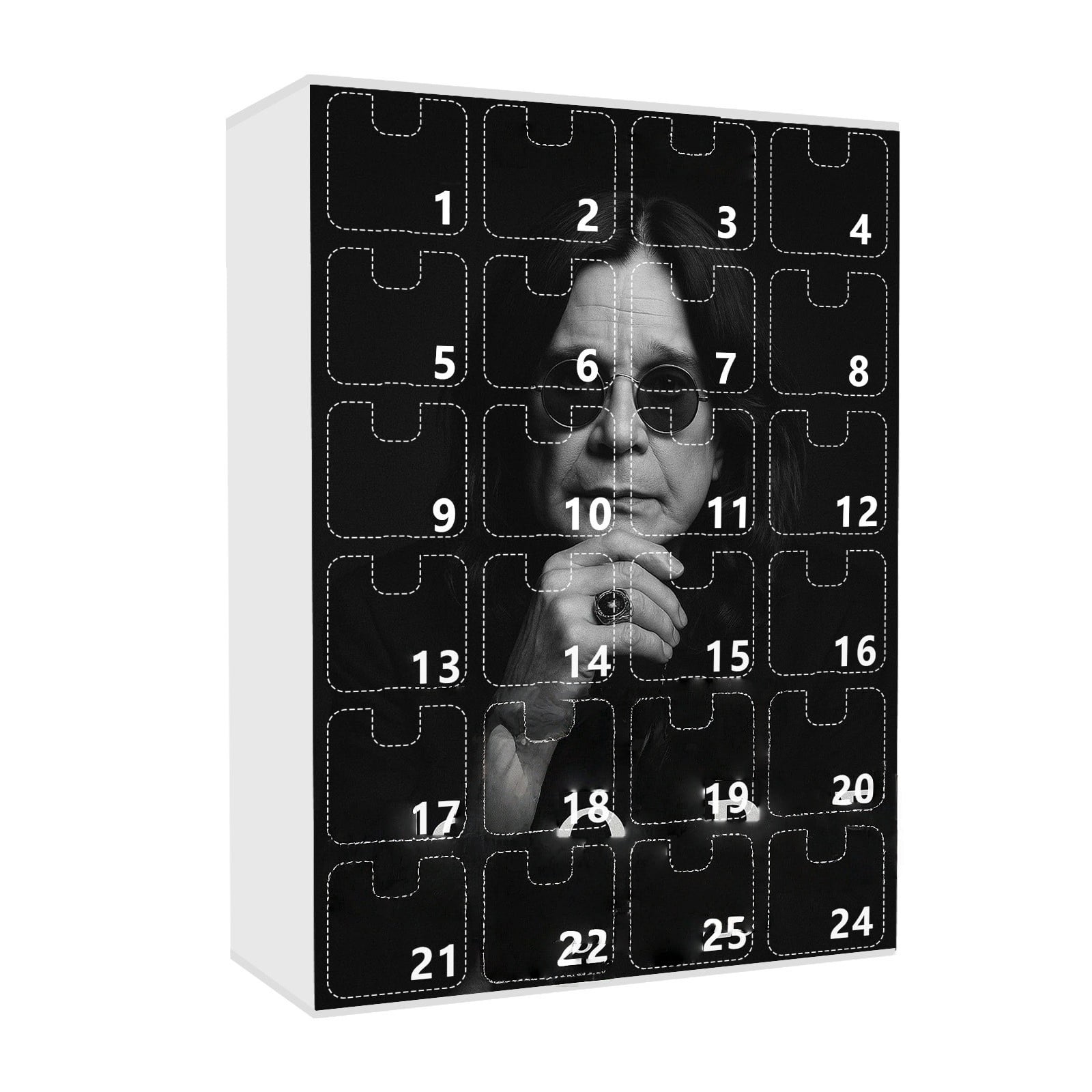 2025 Advent Calendar Contains 24 Gifts Ozzy Osbourne Acrylic Keychains ...