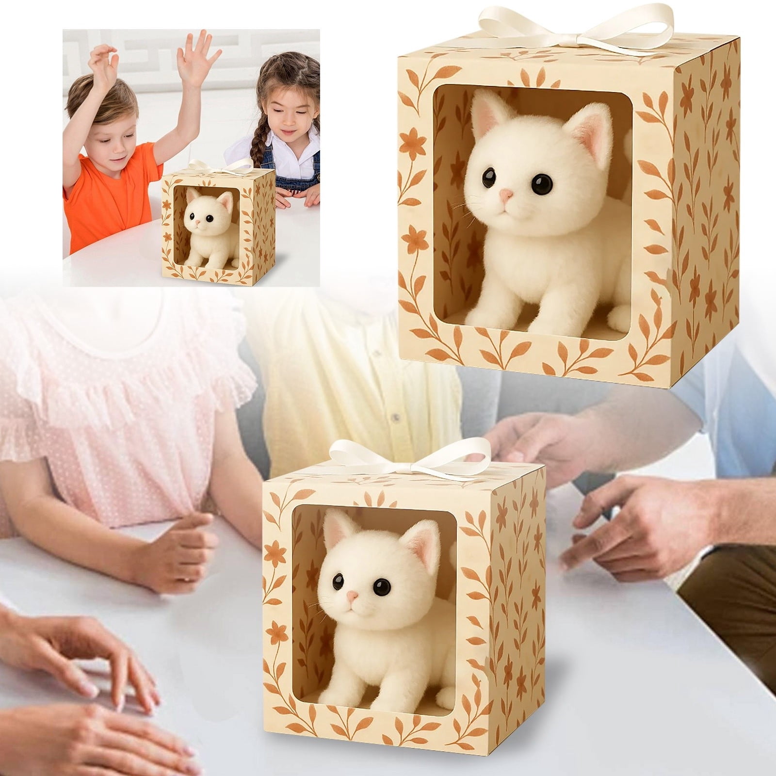 2025 Ai Robot Cat Realistic Robot Cat Acts Like A Real Dogs for Adults ...