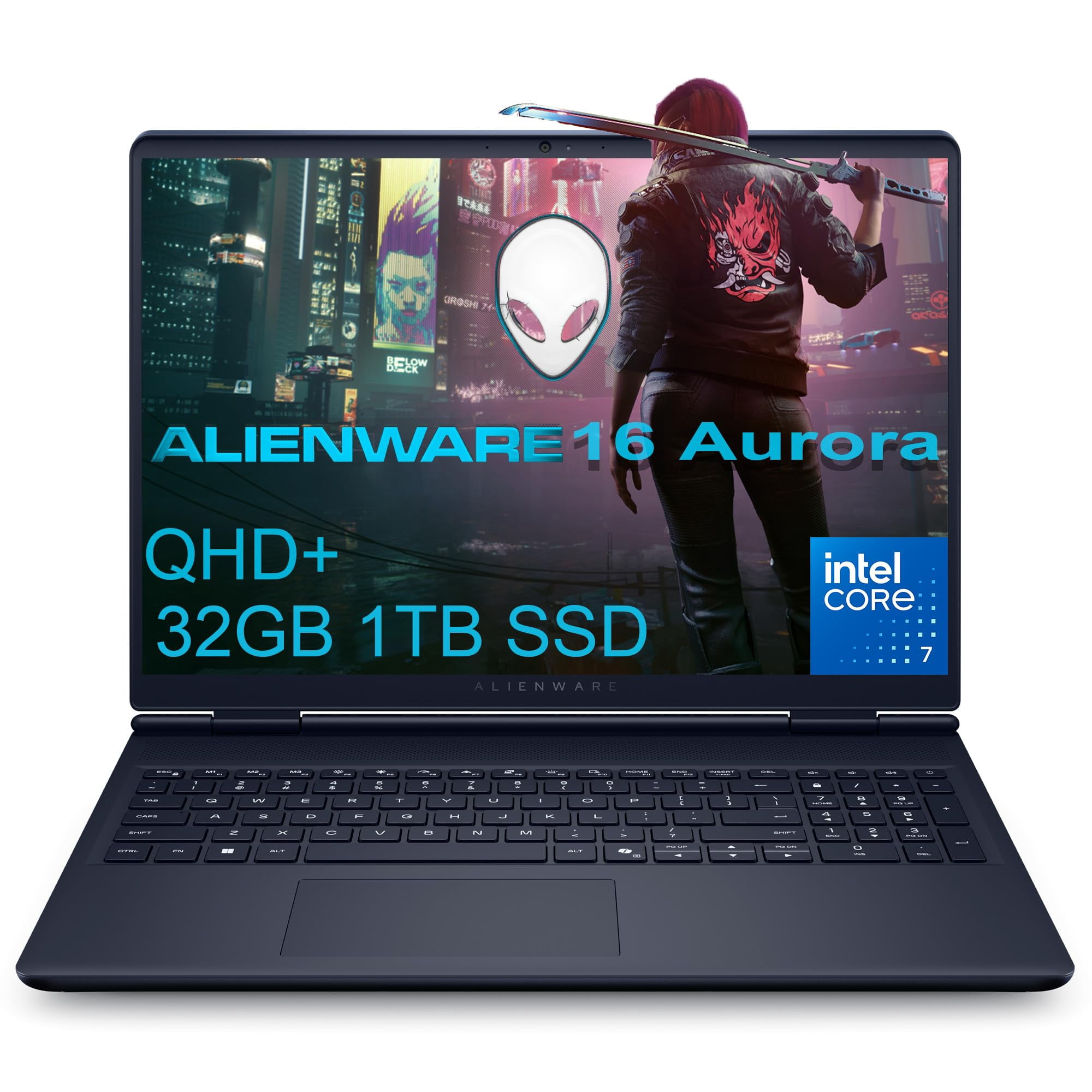 2025 Alienware 16 Aurora Gaming Laptop (16" QHD+ 120Hz, Intel 10-Core 7 ...