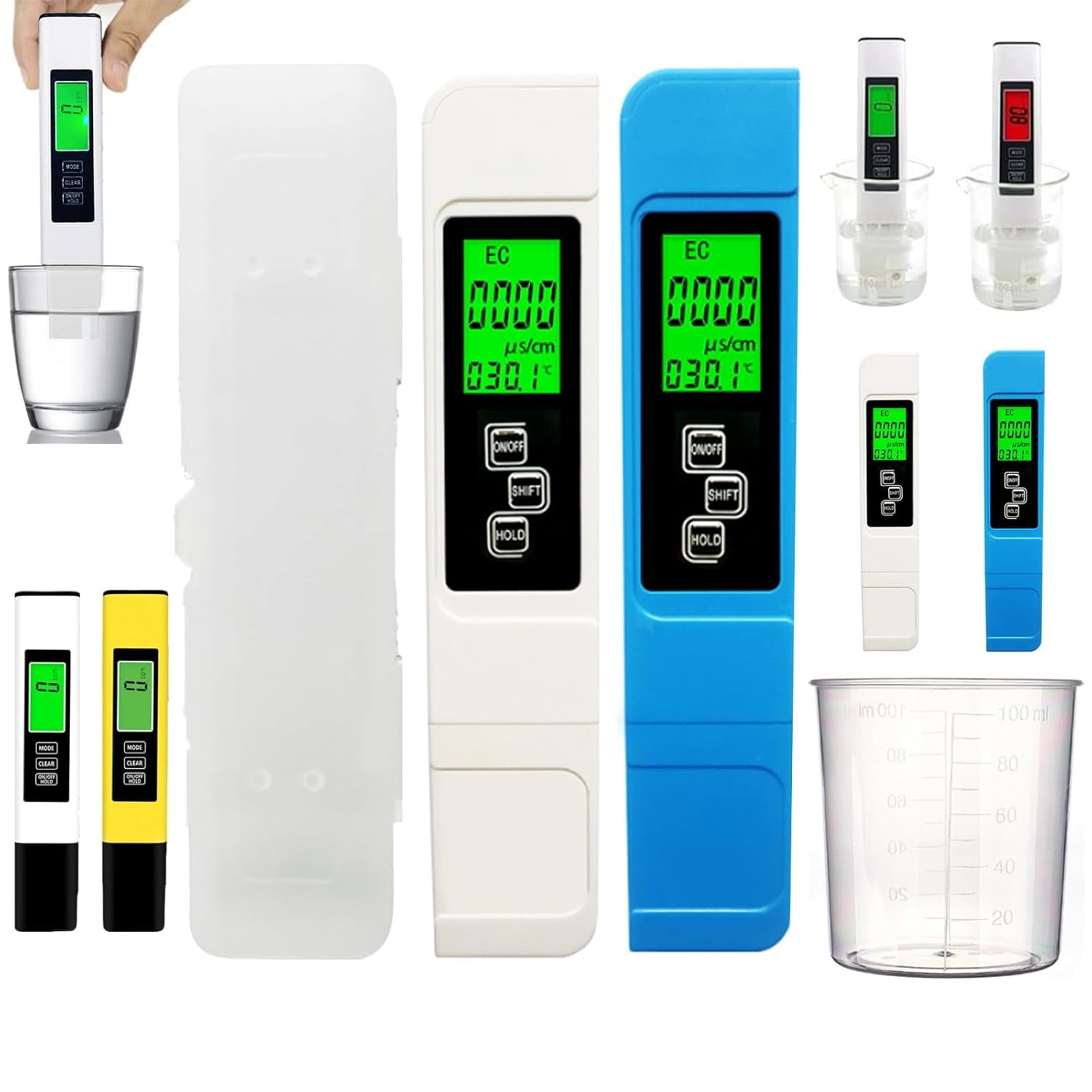 2025 All-New 4 in 1 TDS Meter Digital Water Tester, Accurate TDS, EC ...