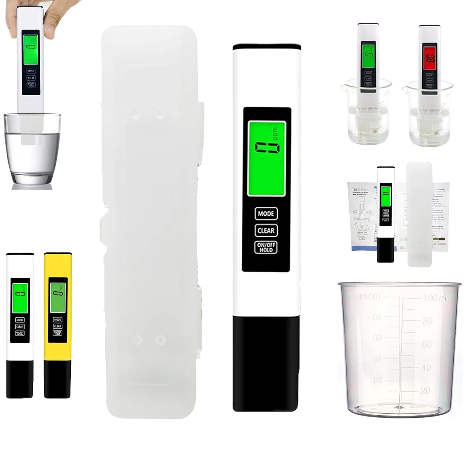 2025 All-New 4 in 1 TDS Meter Digital Water Tester, Accurate TDS, EC ...