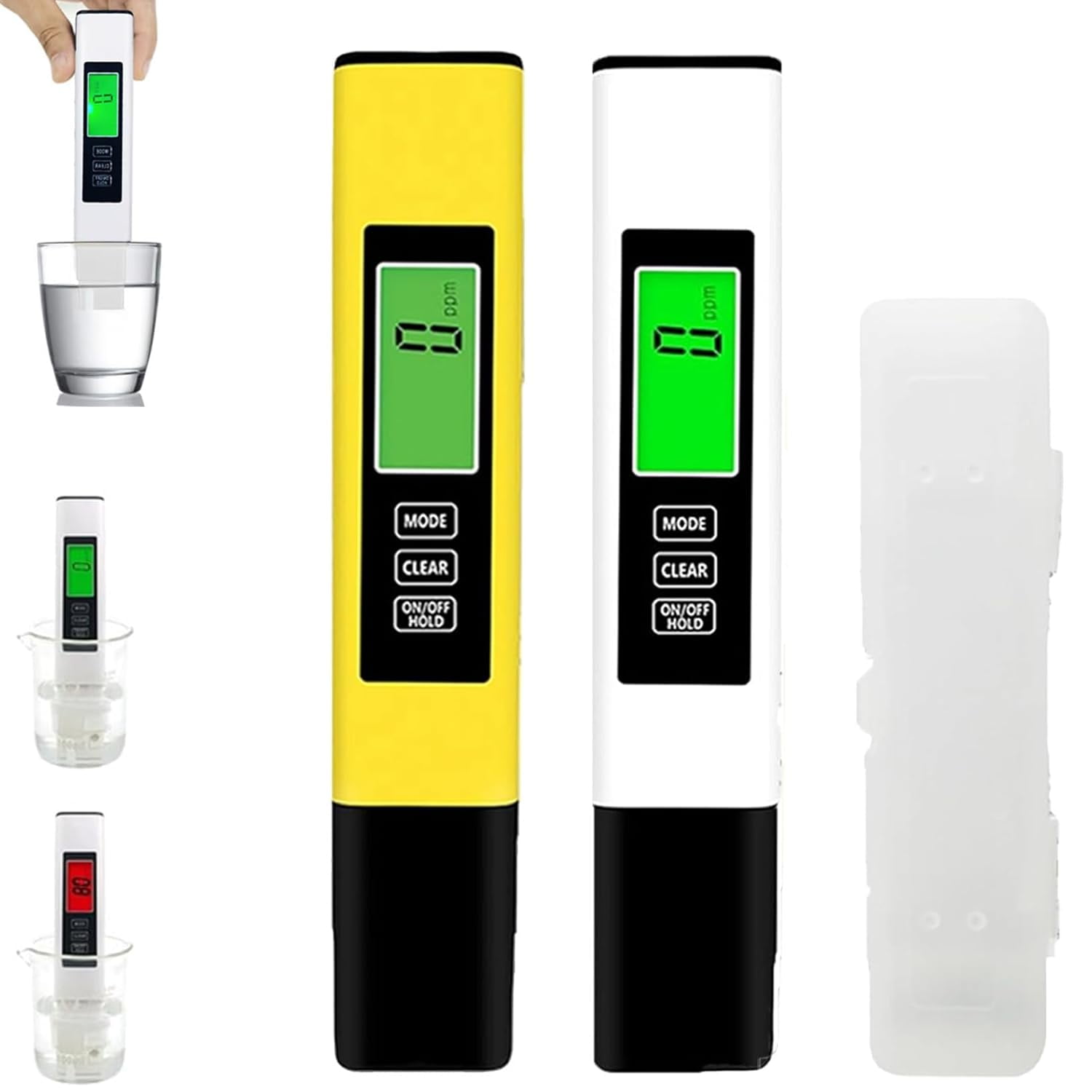 2025 All-New 4 in 1 TDS Meter Digital Water Tester, Multi-Function ...