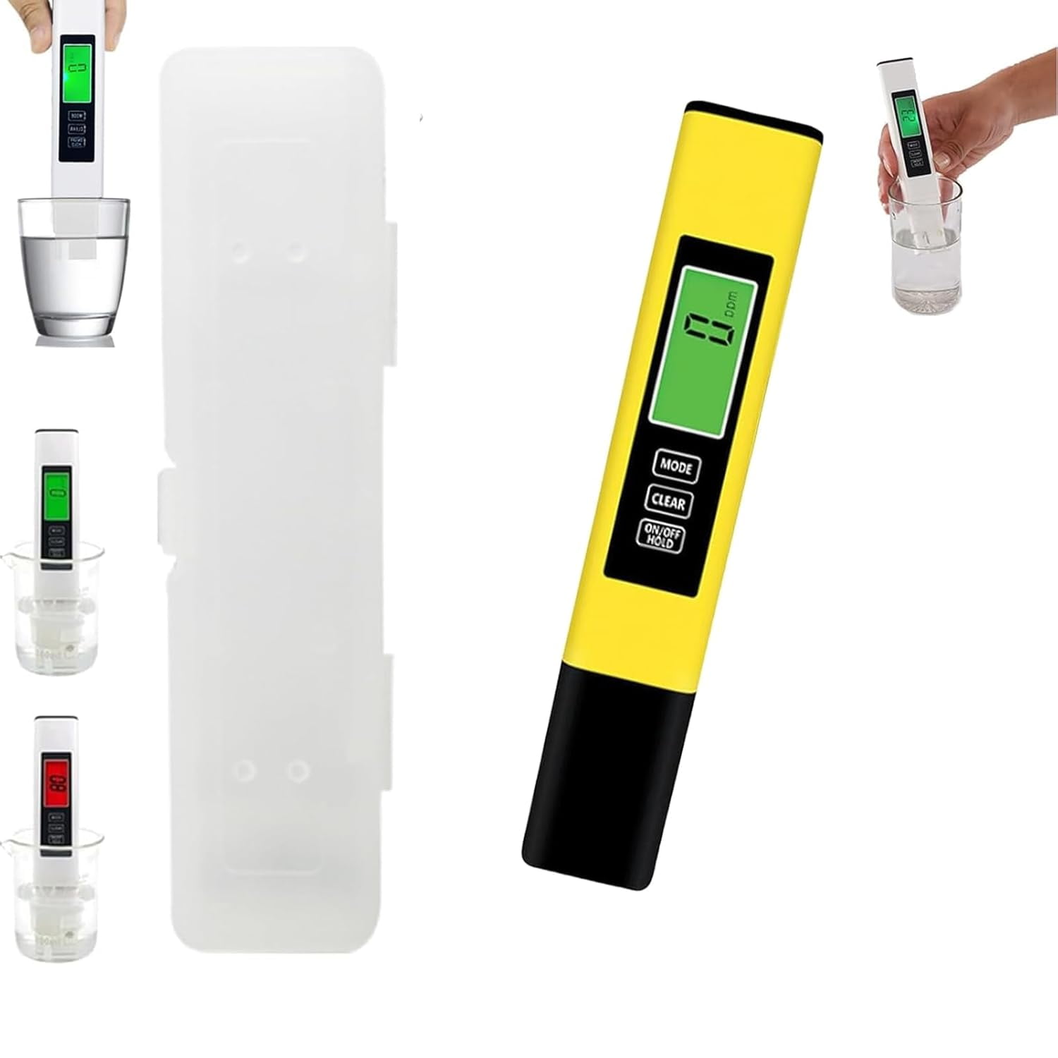 2025 All-New 4 in 1 Tds Meter Digital Water Tester, High Precision ...