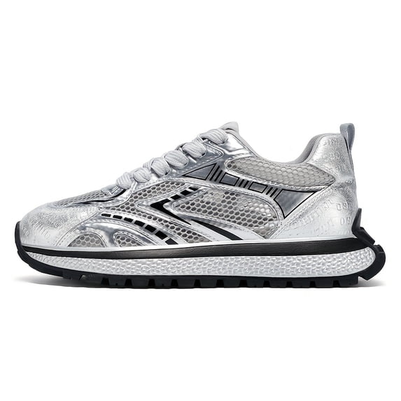 2025 All-Season Men'S Fashion Sneakers - Thick Cushioned PVC Sole ...