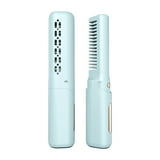 2025 Alloy Hair Dressing Comb Mini 2 in 1 Curling Smooth Straight ...