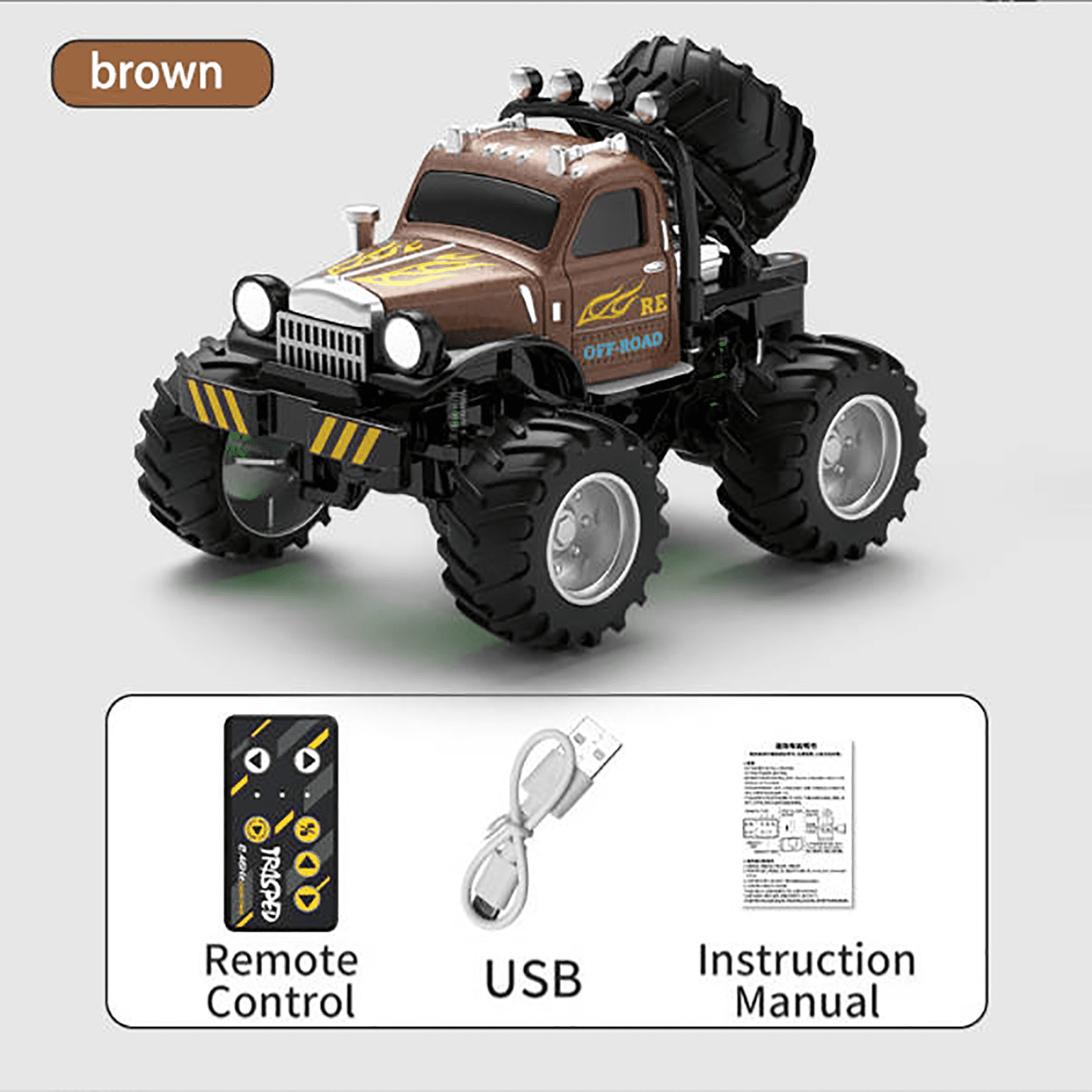 2025 Alloy Remote Control Off-Road Car, RC Stunt Vehicle with Durable ...