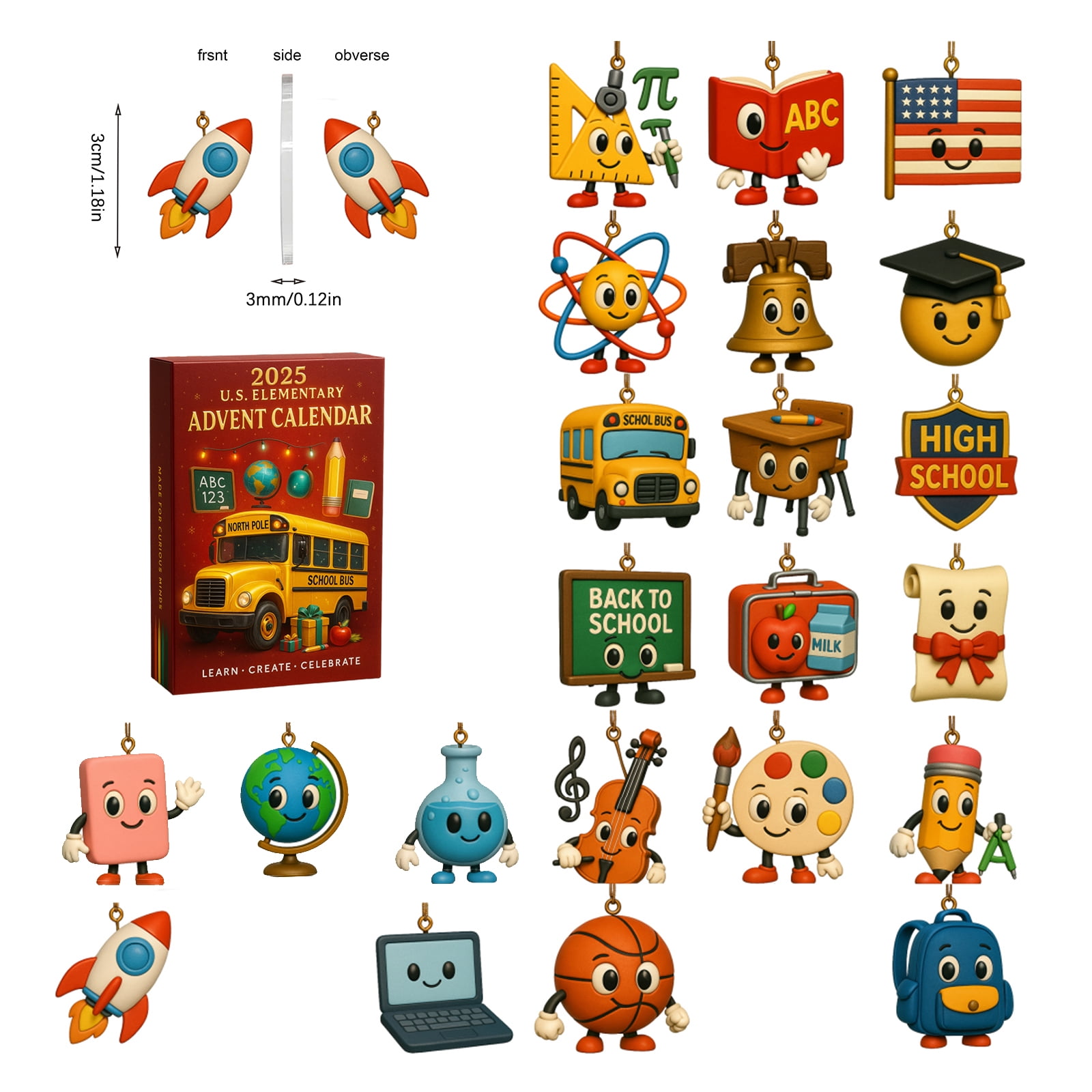 2025 American K-12 Education Advent Calendar – 24 Days of School-Themed ...