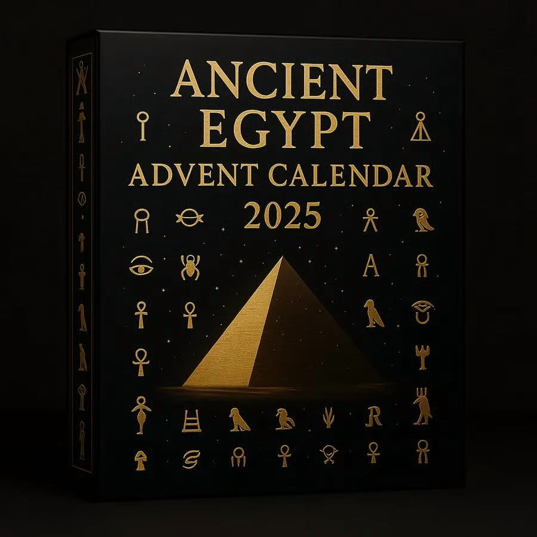 2025 Ancient Egyptian Advent Calendar – 24-Door Christmas Countdown ...