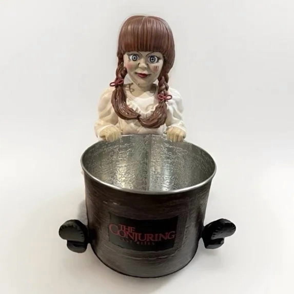 2025 Annabelle The Conjuring Popcorn Bucket 8 Inch Life-Like Figure ...