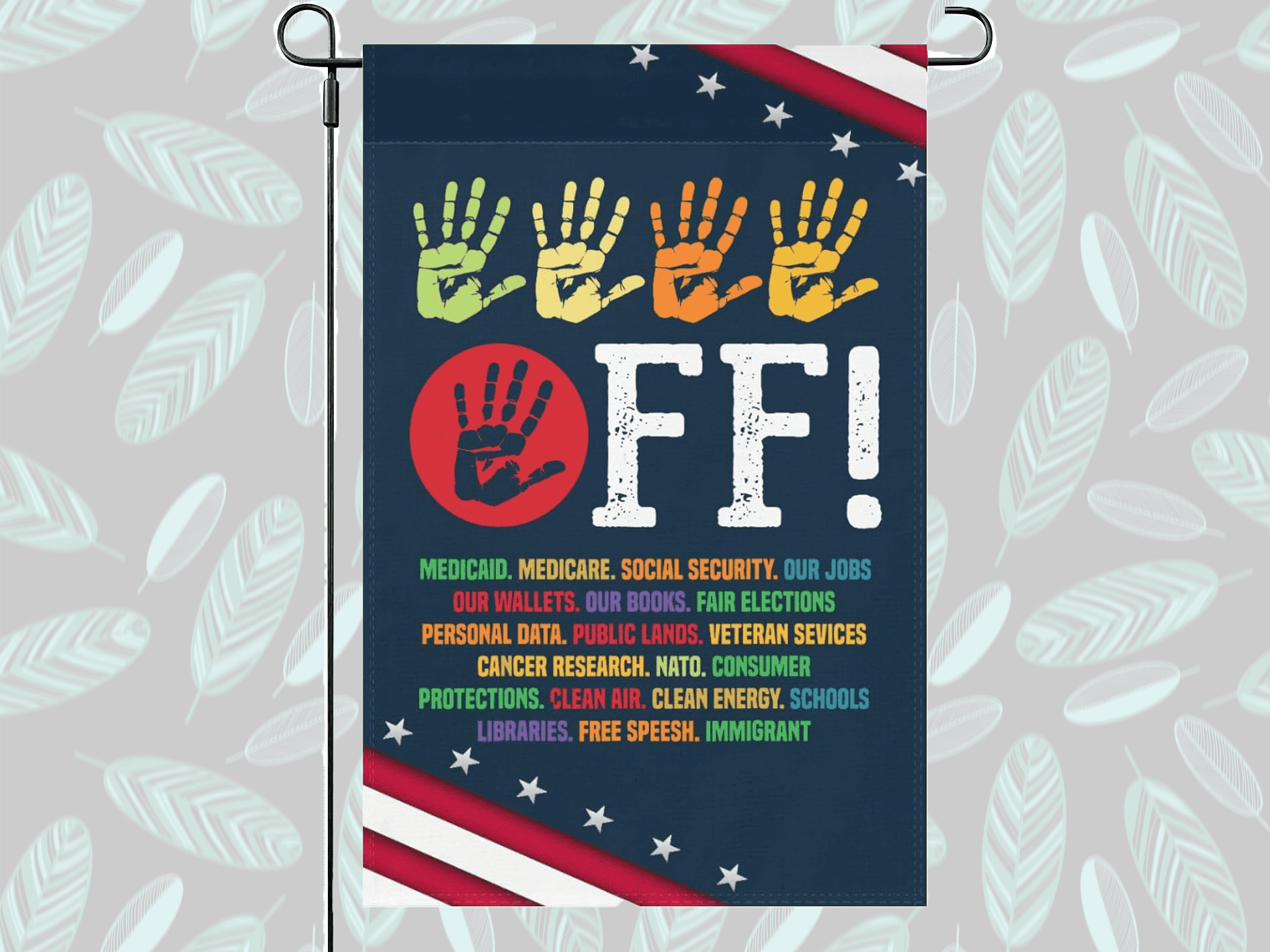 2025 April & May Hands Off Protest Signs, Social Security And Medicare ...