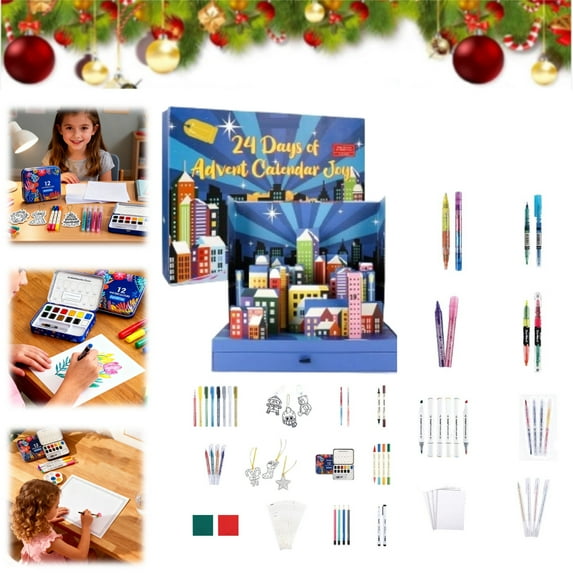 2025 Art Tools Advent Calendar – 24-Day Christmas Countdown Advent ...